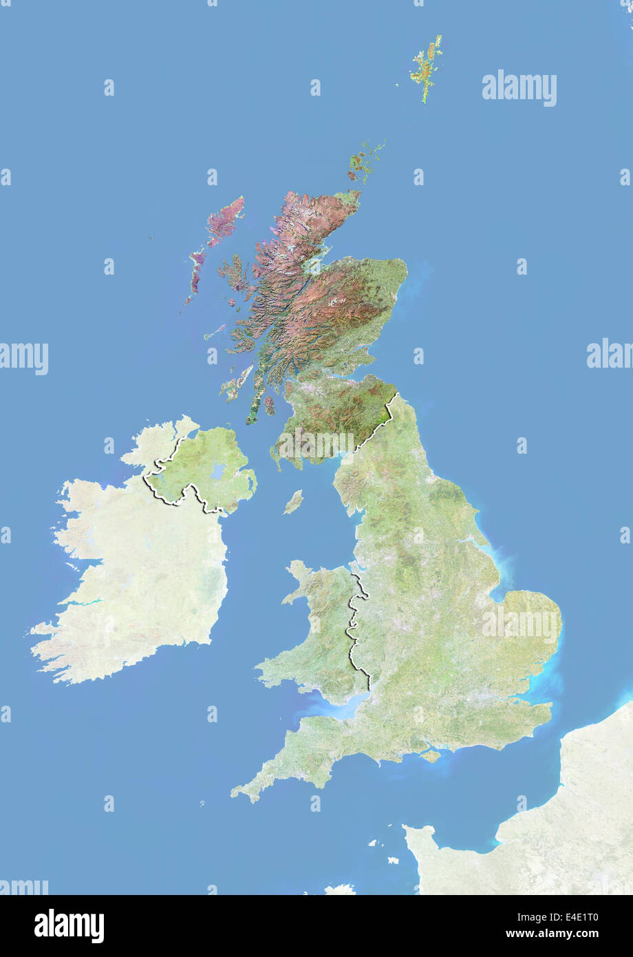 Map of the shetland islands hi-res stock photography and images - Alamy