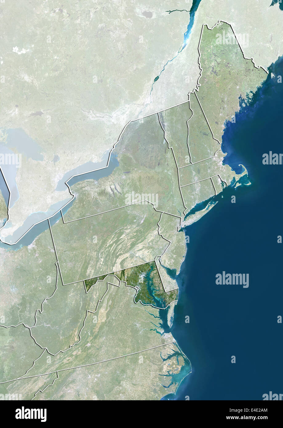 Map of north baltimore hi-res stock photography and images - Alamy