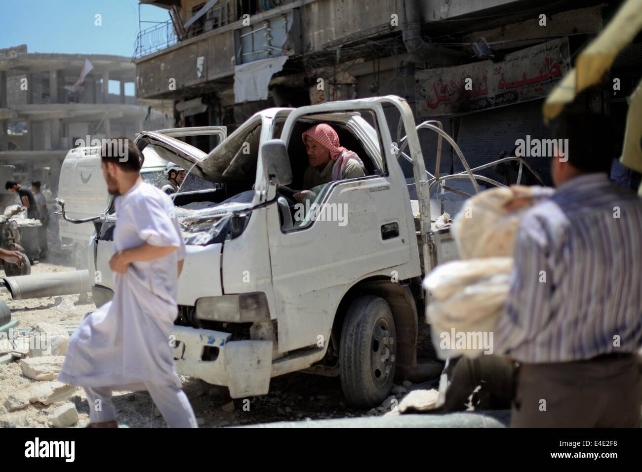 Bashar al assad car hi-res stock photography and images - Alamy