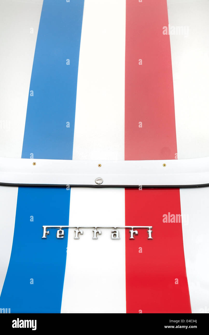 Bonnet of the 1964 Ferrari 250LM. Cartier Style et Luxe competition ...