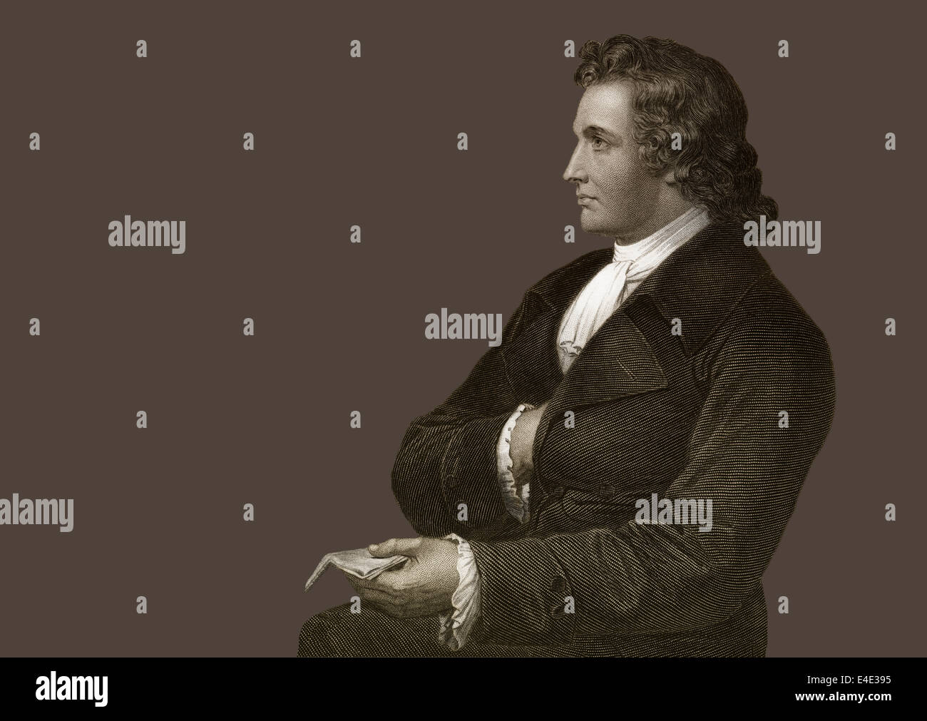 Johann Wolfgang von Goethe, 1749 - 1832, a German poet Stock Photo - Alamy