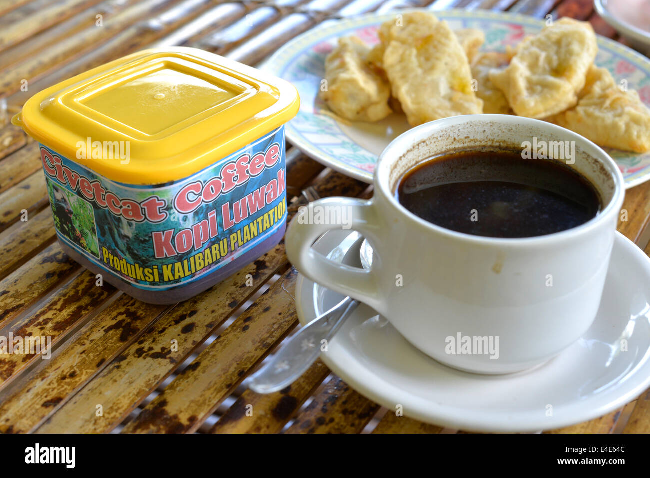 Kopi Luwak is produced using coffee beans that have been passed through ...