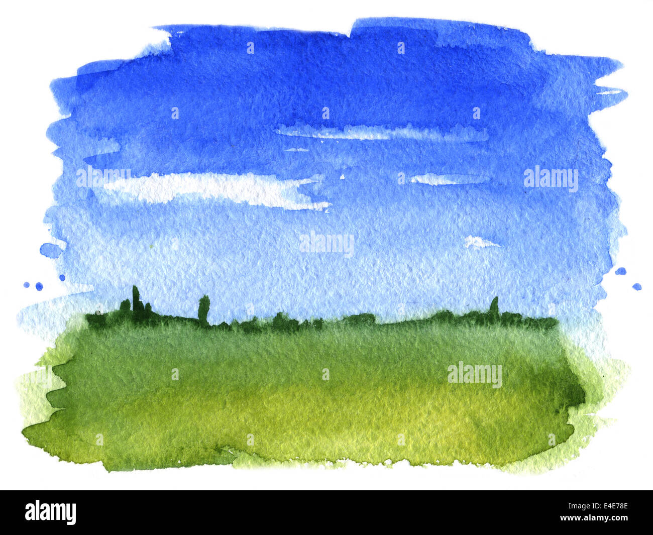 Bright summer colors Cut Out Stock Images & Pictures - Alamy