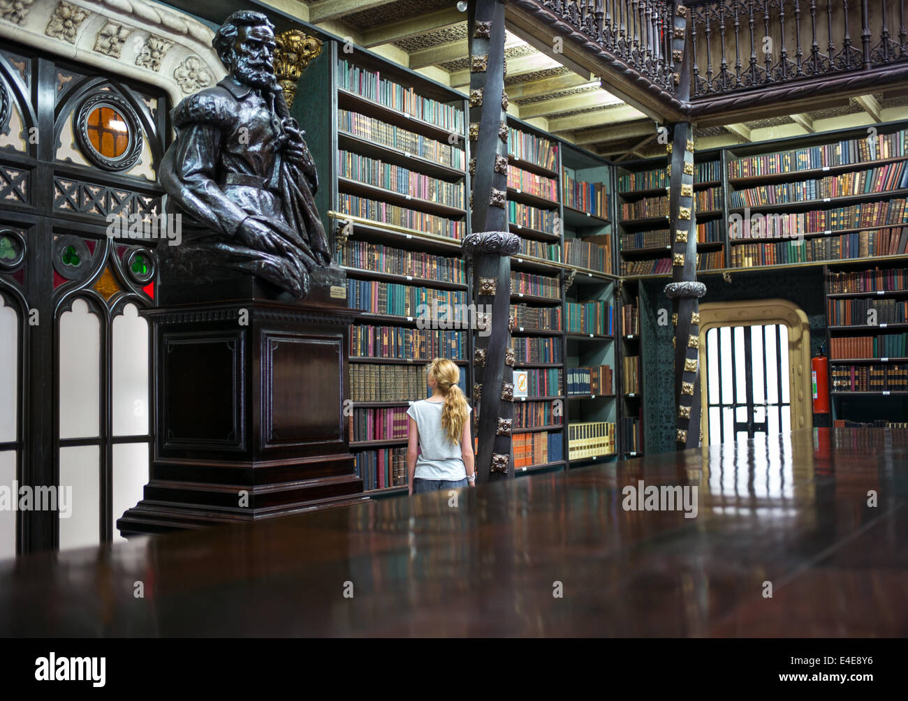Brazil rio de janeiro old library hi-res stock photography and images ...