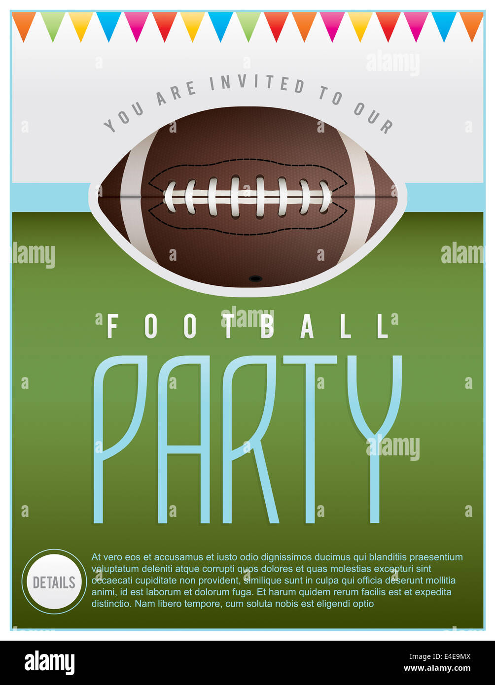 Football Tailgate Party Template