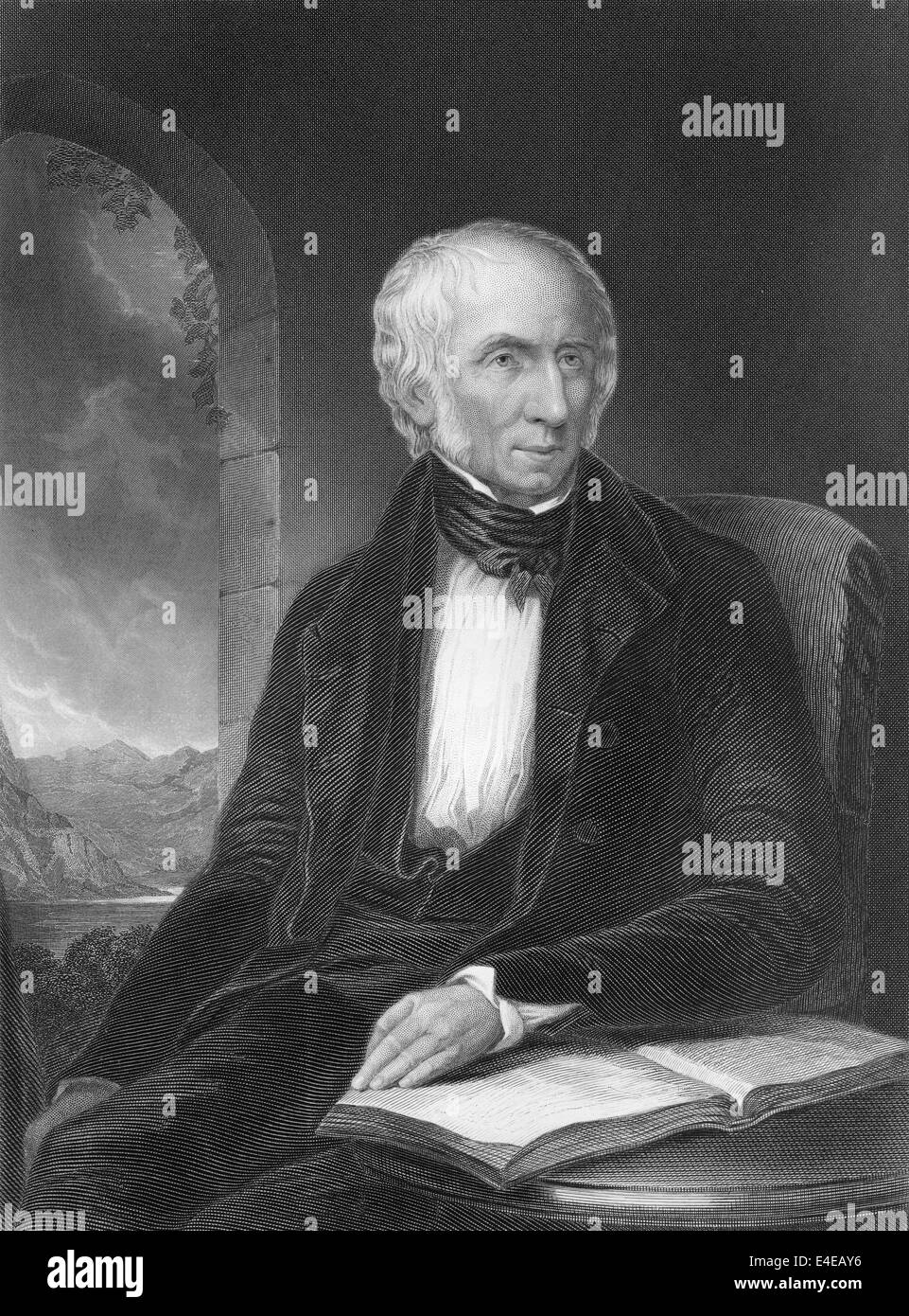 William Wordsworth, 1770 - 1850, a British poet of the English Romantic ...