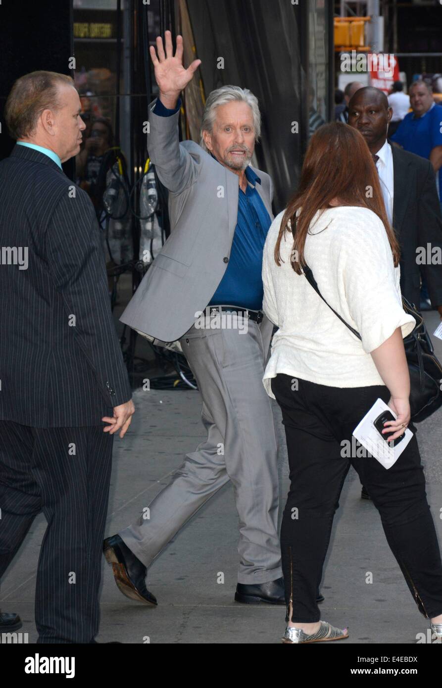 Michael douglas talk show hi-res stock photography and images - Alamy