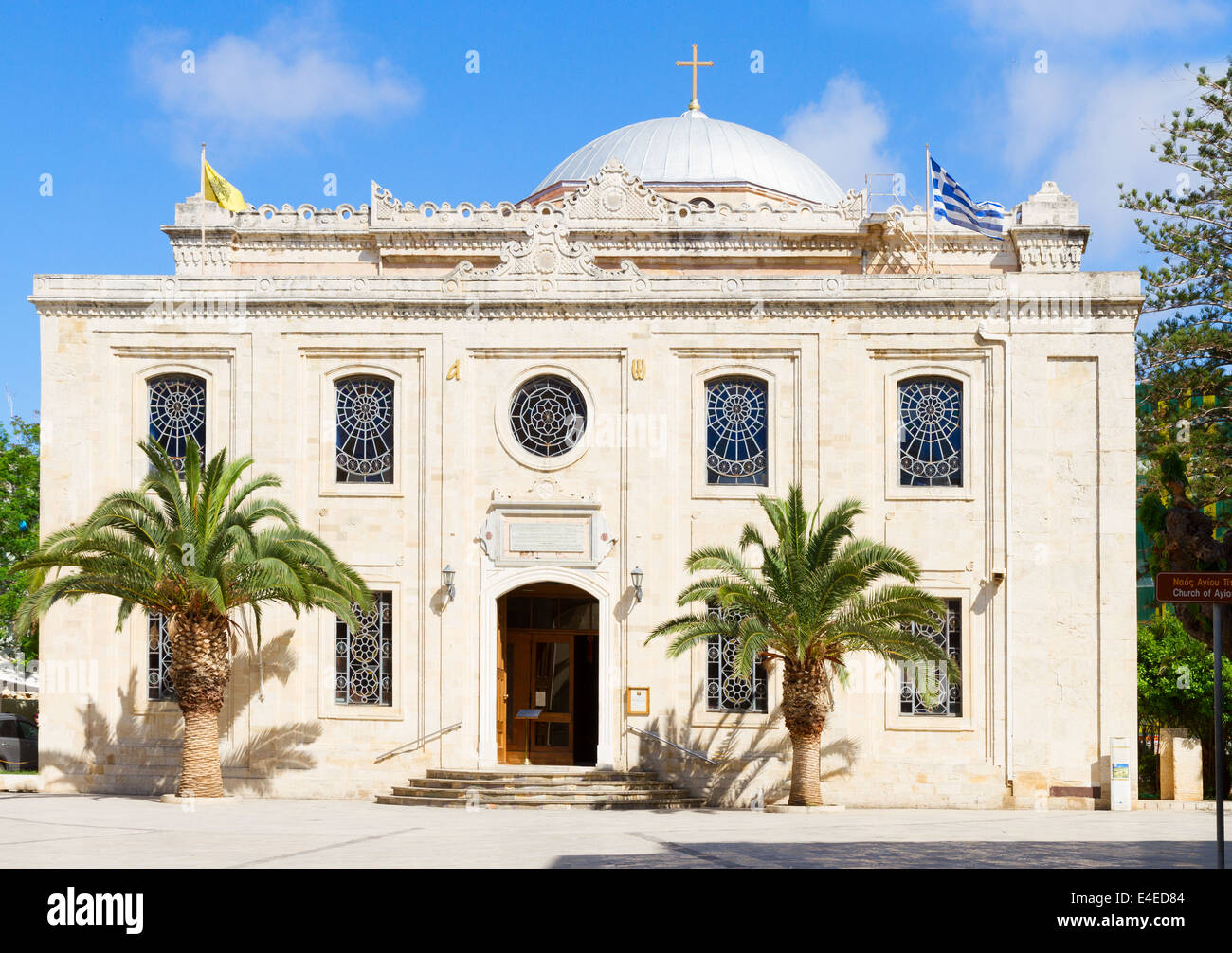 basilica of St Titus, Heraklion, Greece Stock Photo - Alamy