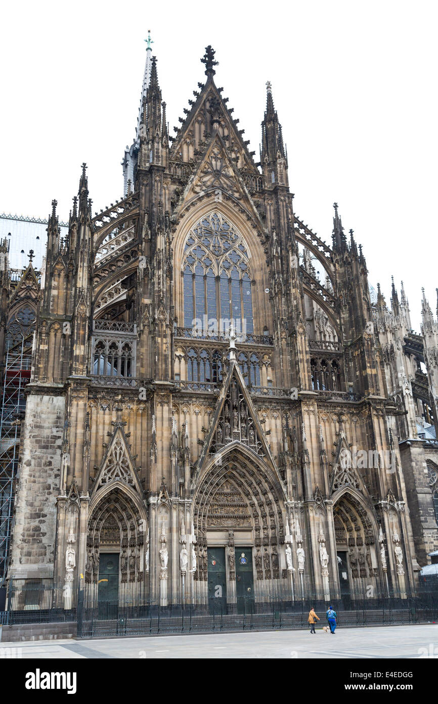 Exterior Facade of the Cathedral in Cologne, Germany Stock Photo - Alamy