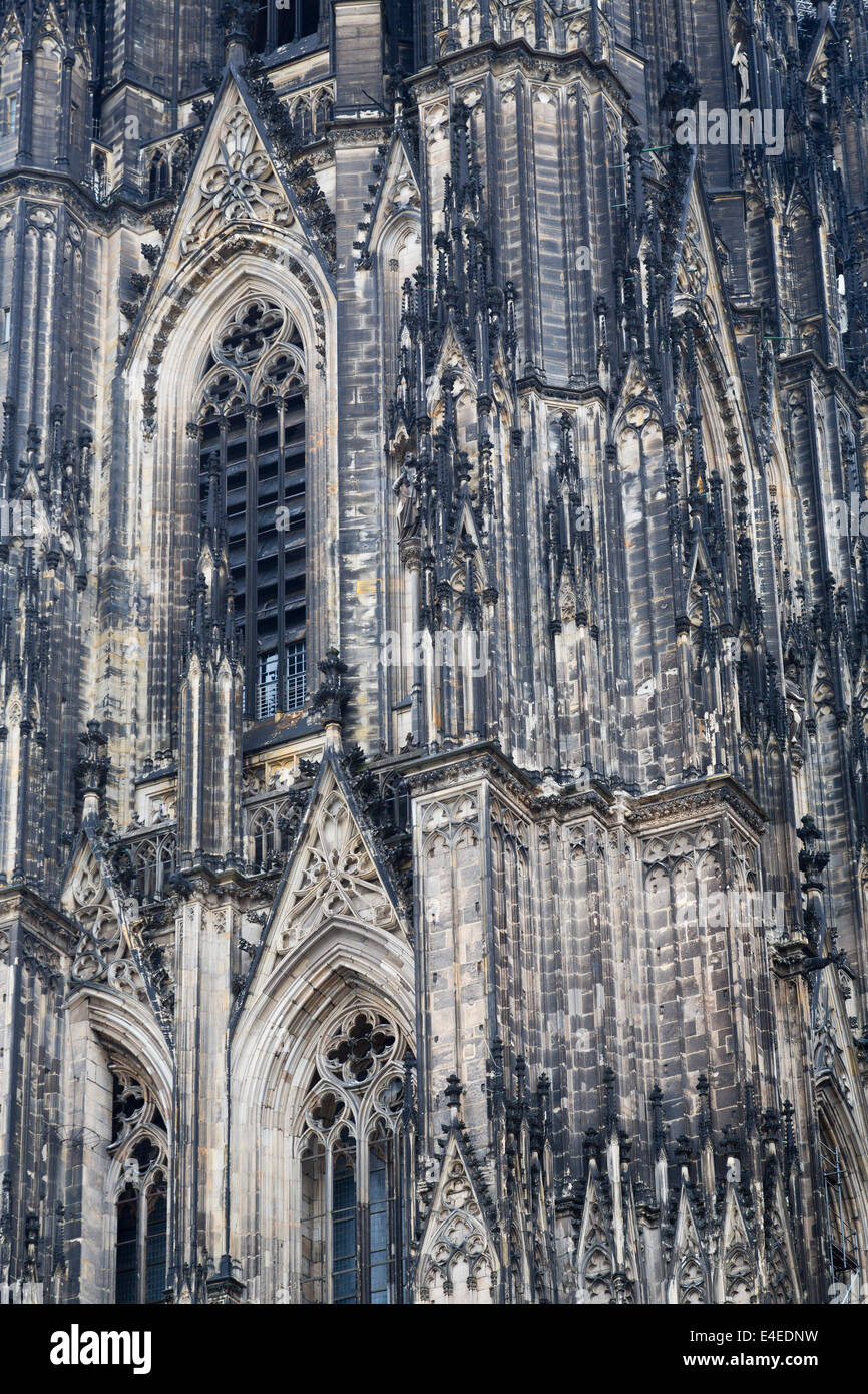 Exterior Facade of the Cathedral in Cologne, Germany Stock Photo - Alamy