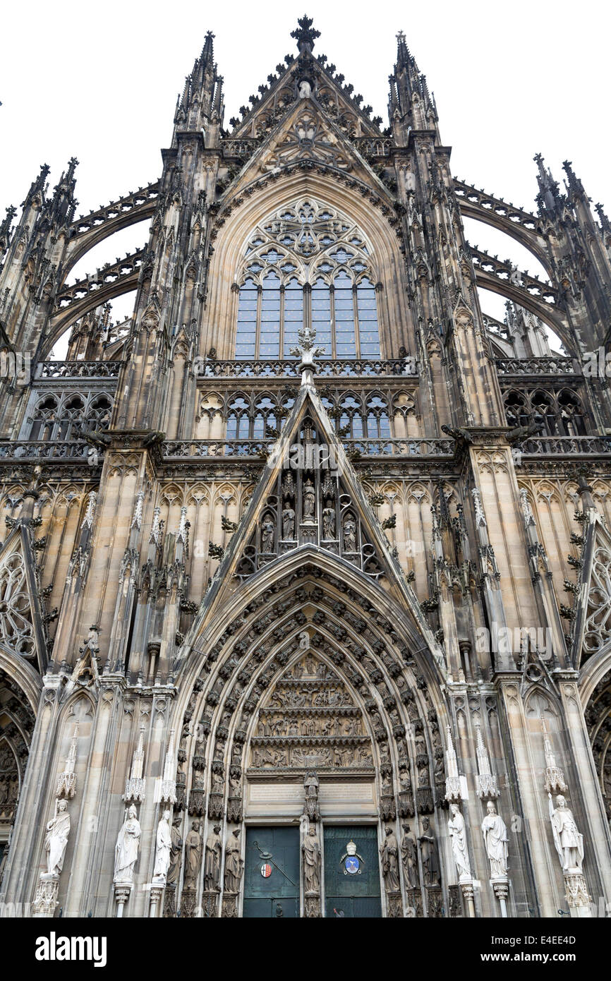 Entrance Gate of the Cathedral in Cologne, Germany Stock Photo - Alamy