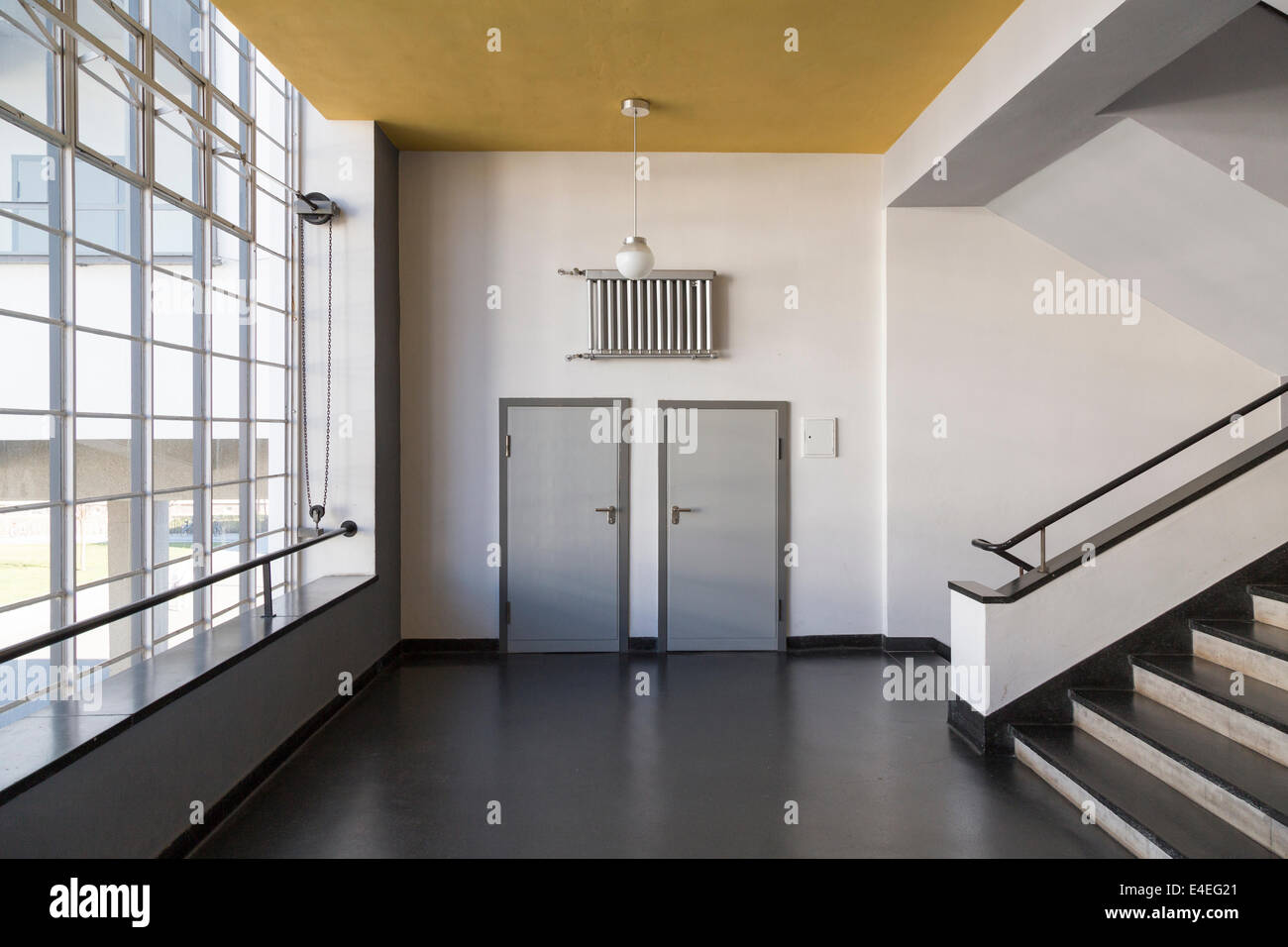 Impressions from inside the Staatliches Bauhaus, former home of the ...