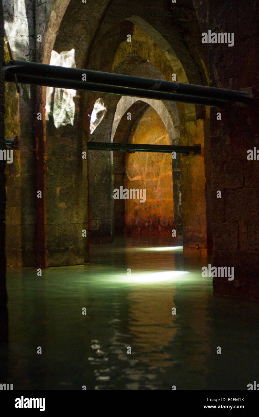 The ancient Pool of the Arches, Ramla, Israel Stock Photo - Alamy