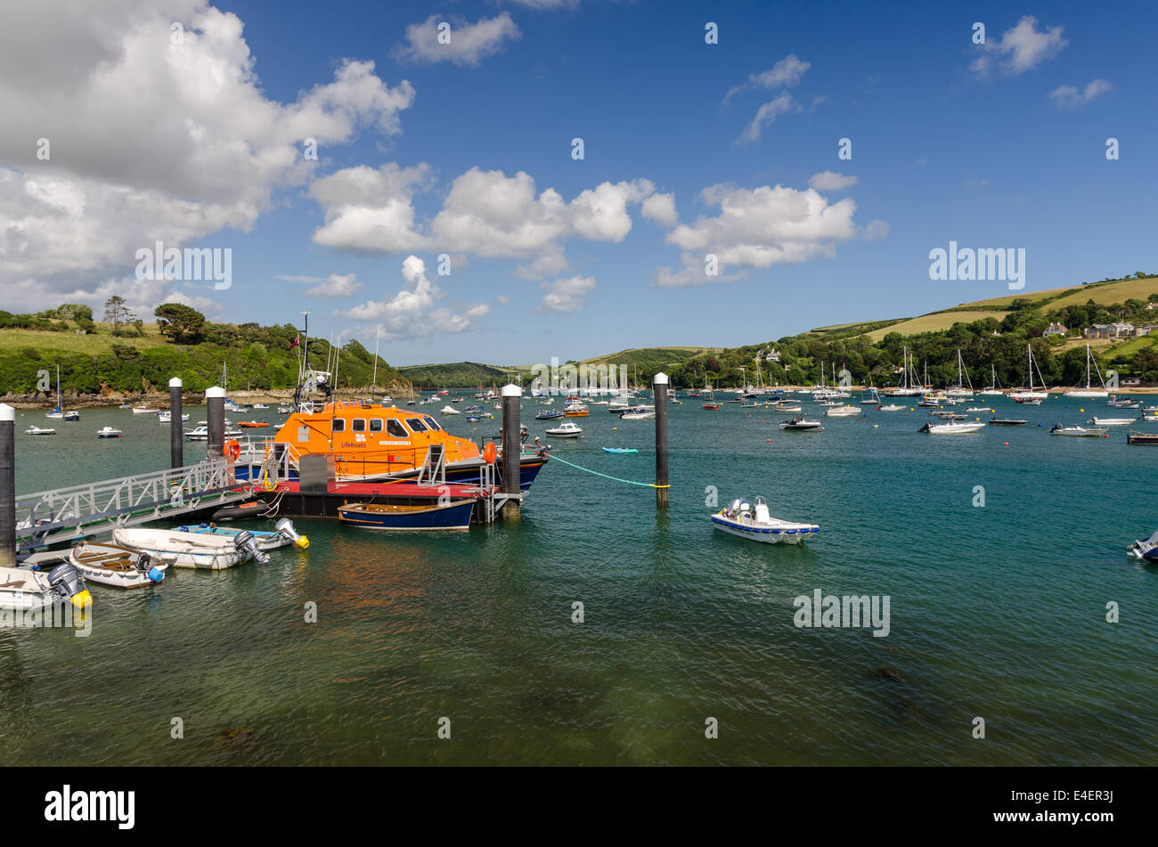 Salcombe Harbour Boats High Resolution Stock Photography and Images - Alamy
