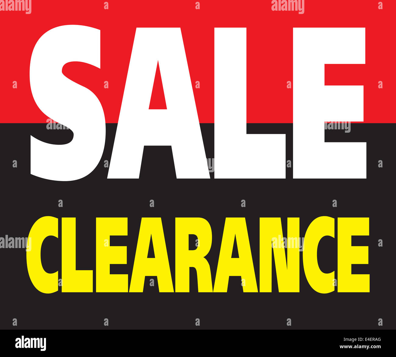 Vector of Sale Clearance Promotion Label Stock Photo - Alamy