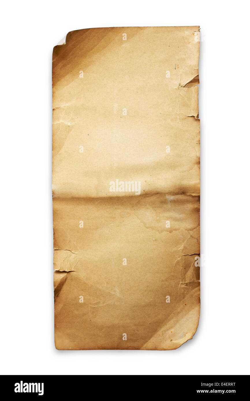 old paper long natural texture Stock Photo - Alamy