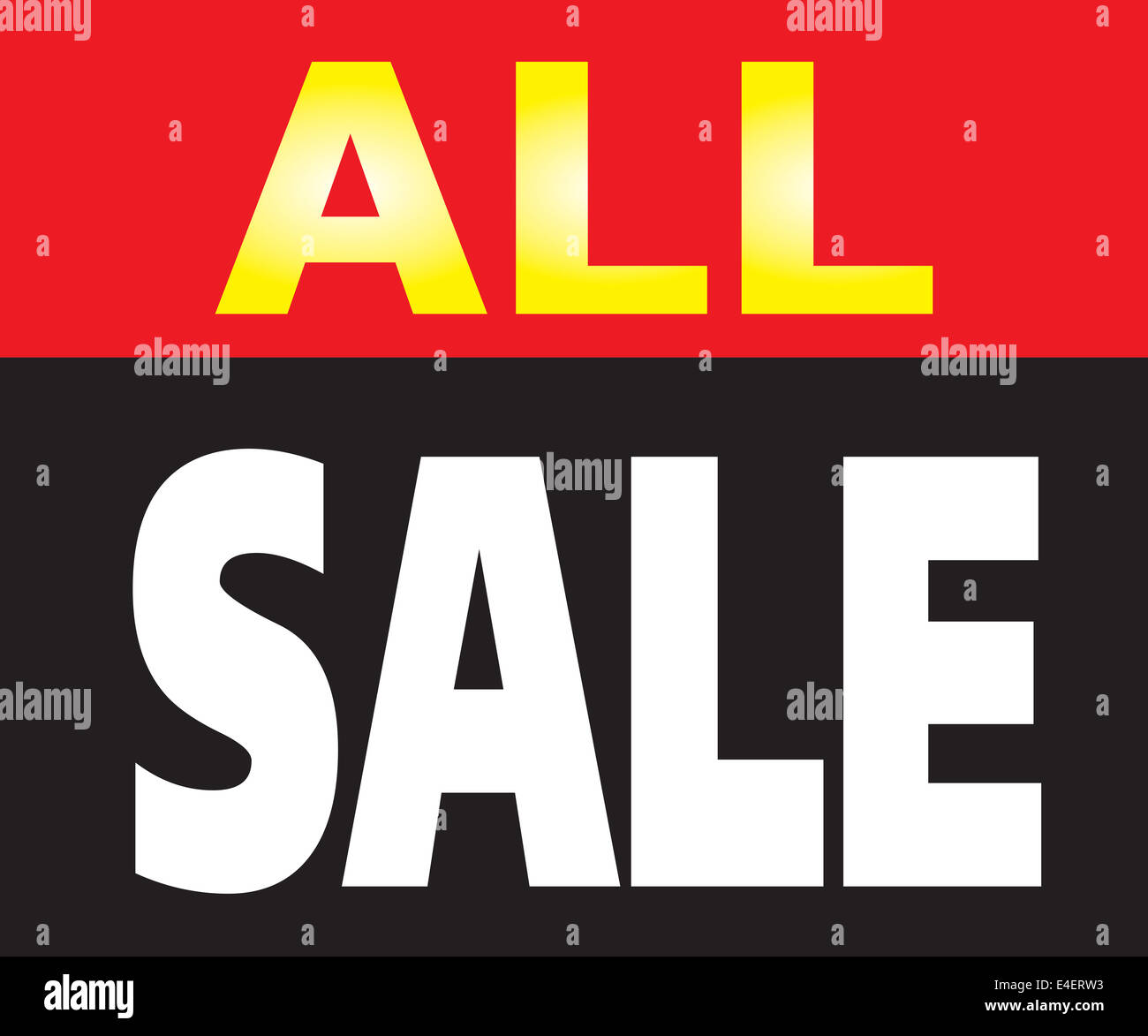 Vector of all Sale Promotion Label Stock Photo - Alamy