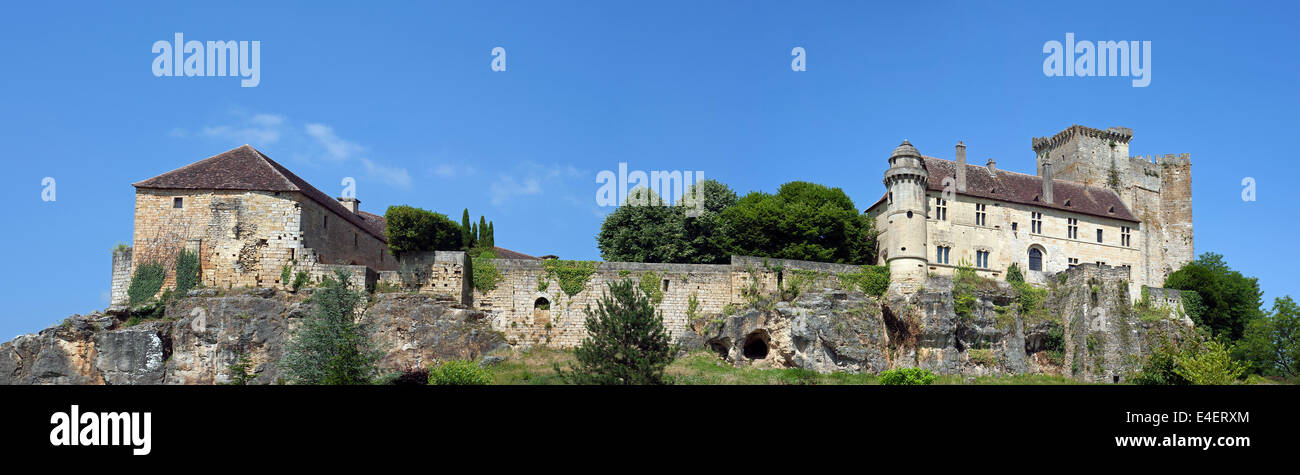 Château d'Excideuil, medieval castle in Excideuil, Dordogne, Aquitaine ...