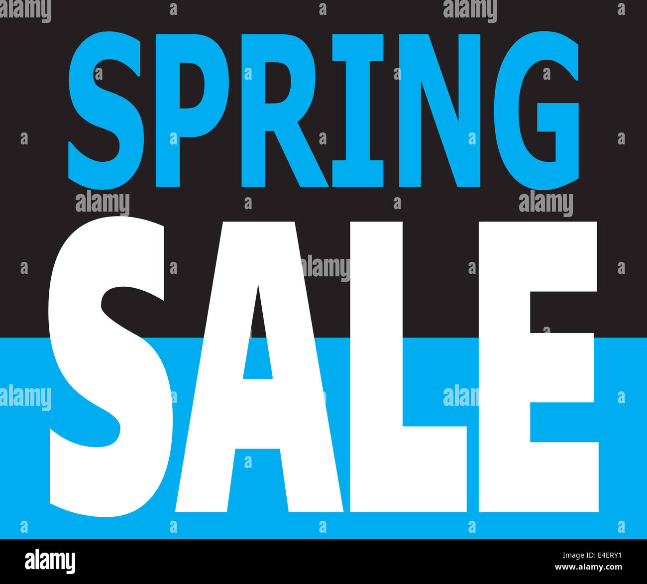 Vector of Spring Sale Promotion Label Stock Photo - Alamy