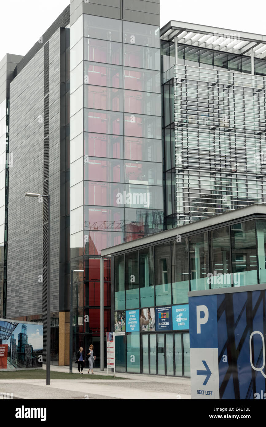 Street Scene in Edinburgh's Quartermile development Stock Photo - Alamy