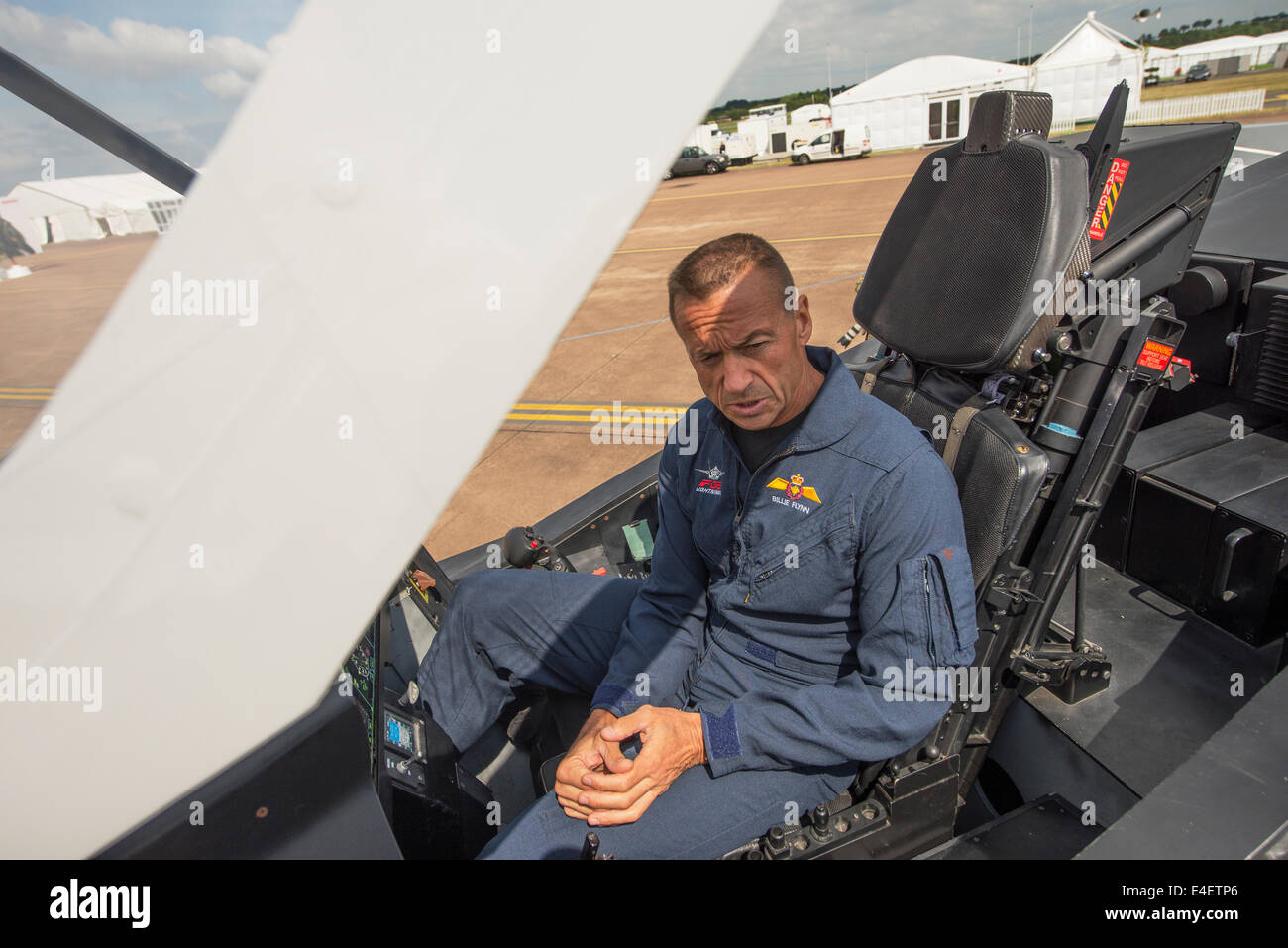 RAF Fairford, Gloucestershire UK. 9th July 2014. Lockheed Martin F35 ...