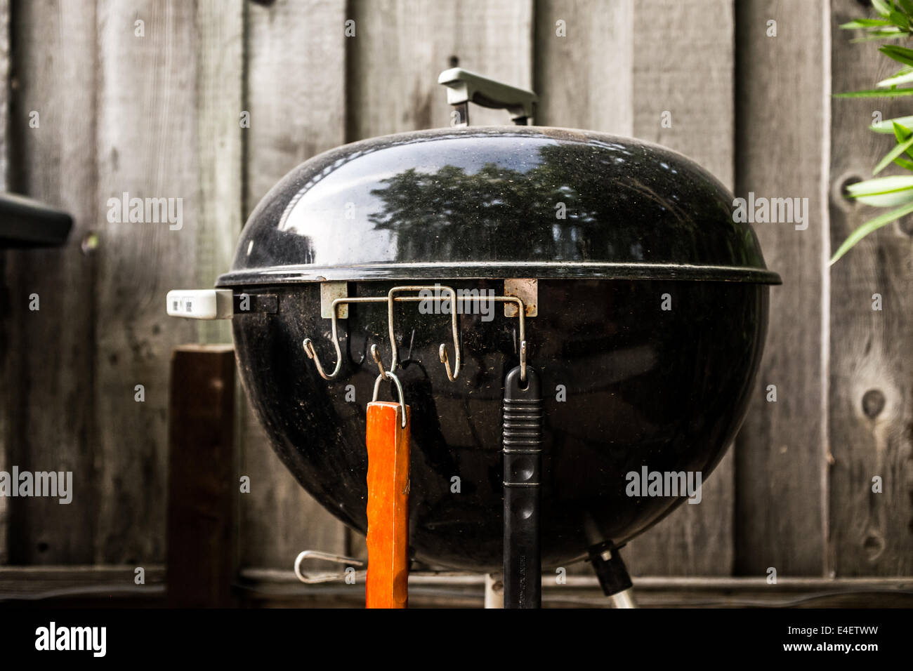 Barbeque in the yard hi-res stock photography and images - Alamy