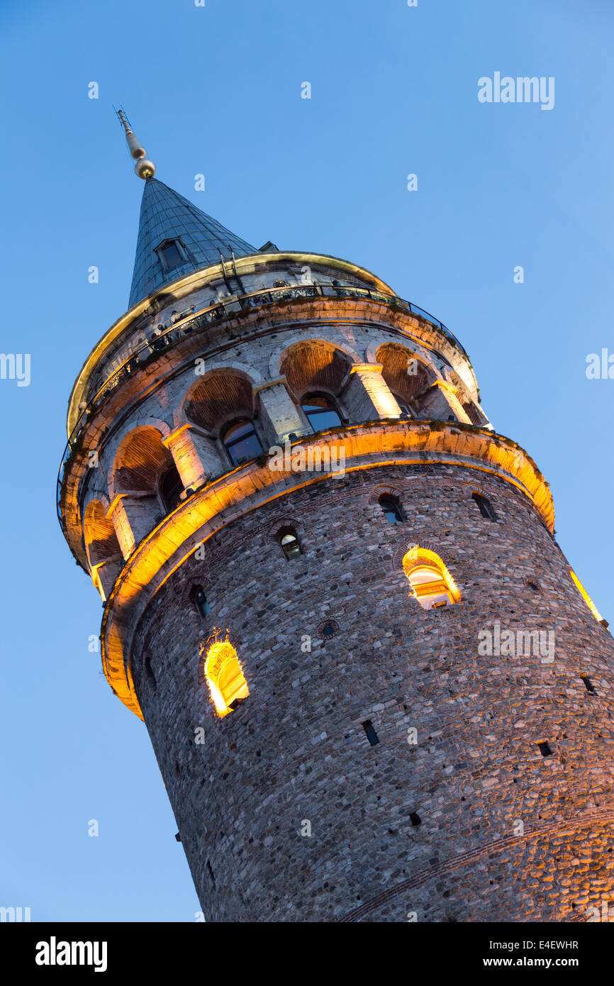 Galata Tower in Istanbul, Turkey Stock Photo - Alamy