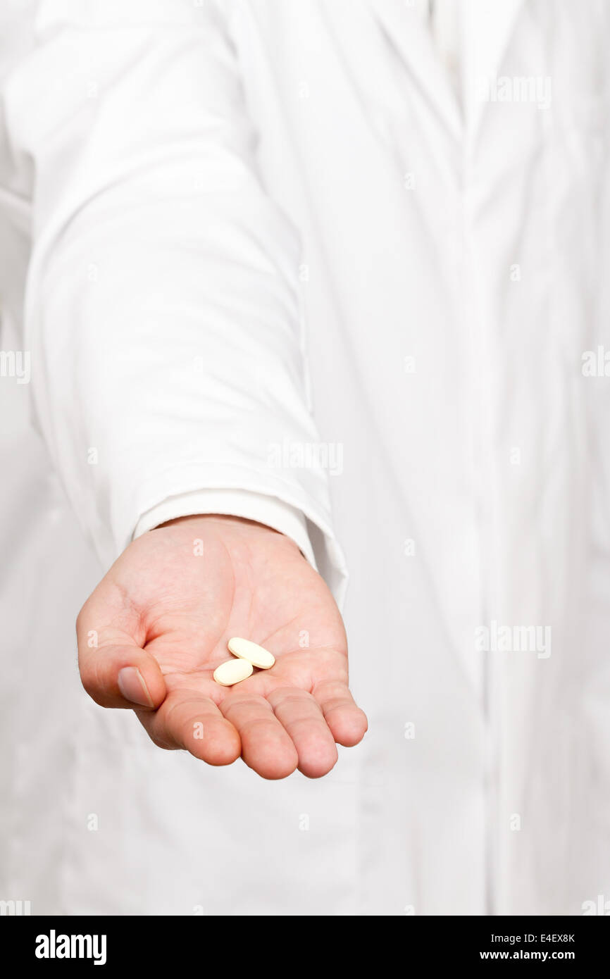 Doctor drug hand patient hi-res stock photography and images - Alamy