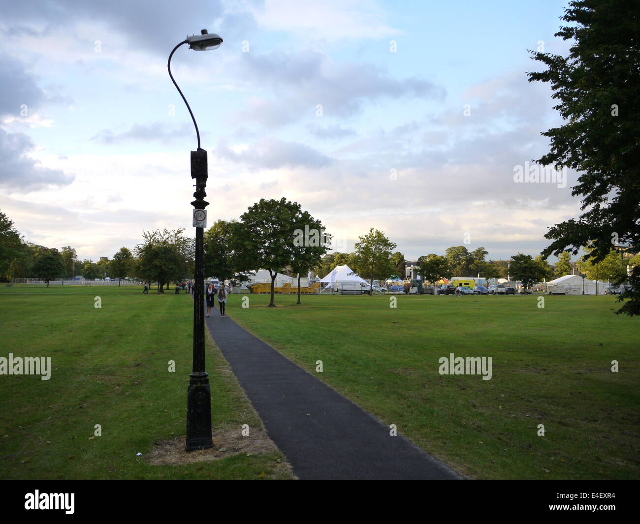 Victorian Lamppost West Park Stray Harrogate Stock Photo - Alamy