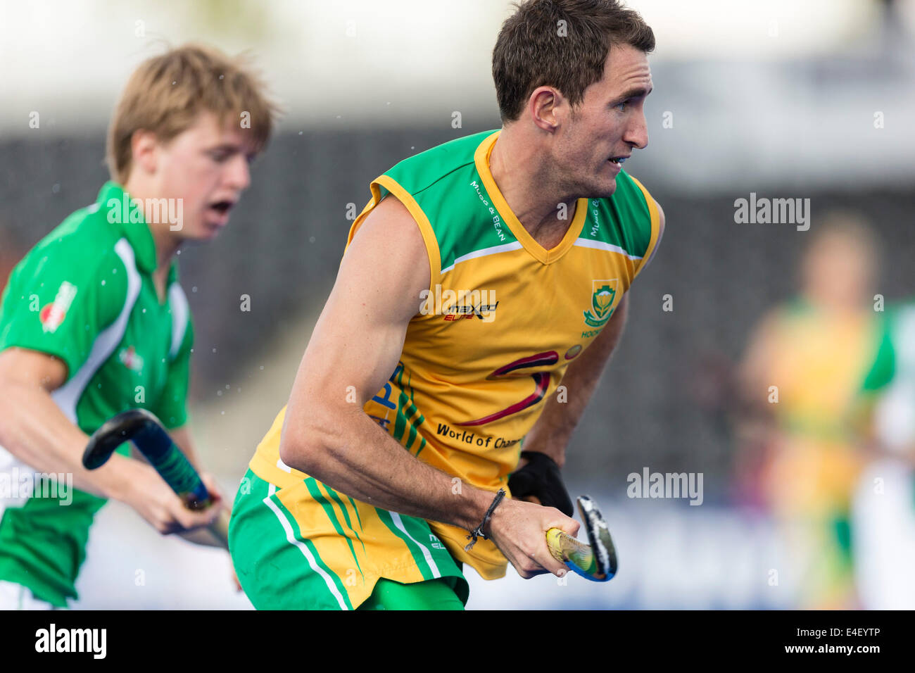 London, UK. 09th July, 2014. Investec London Cup Hockey. Ireland take ...