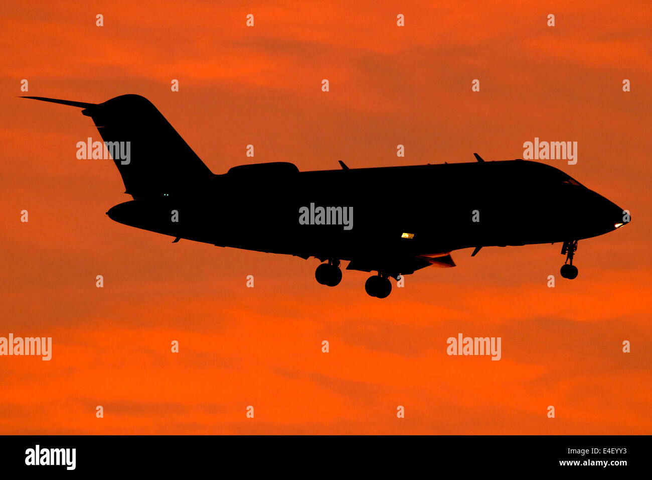 Bombardier challenger airplane hi-res stock photography and images - Alamy