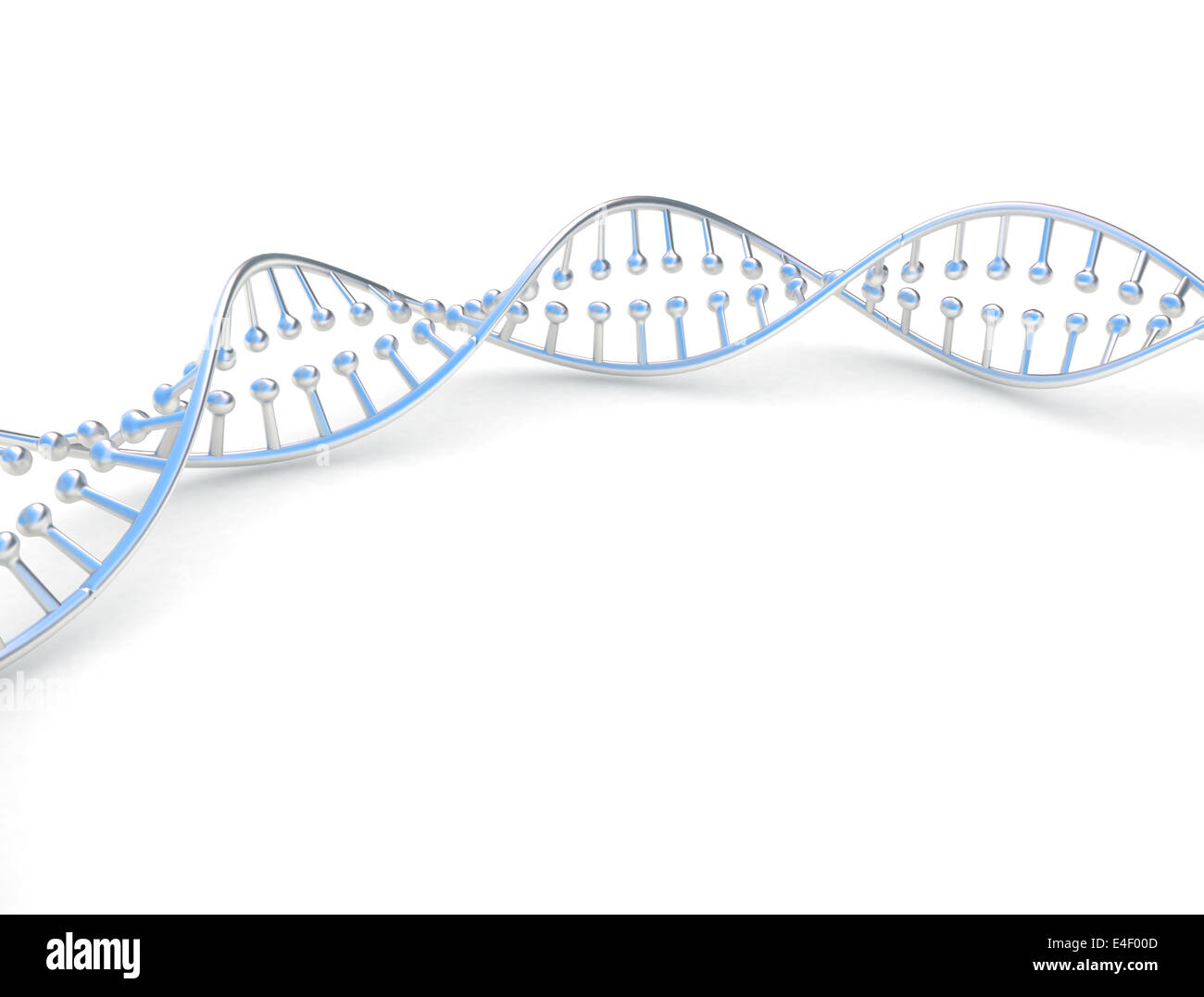 DNA strand model Stock Photo - Alamy