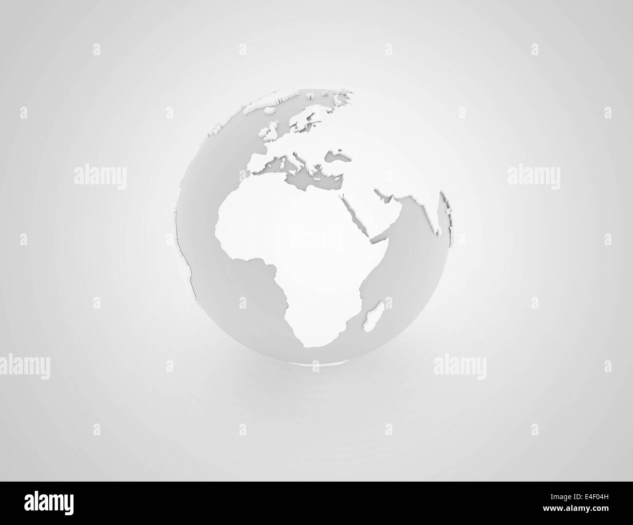 World globe 3d illustration Stock Photo - Alamy