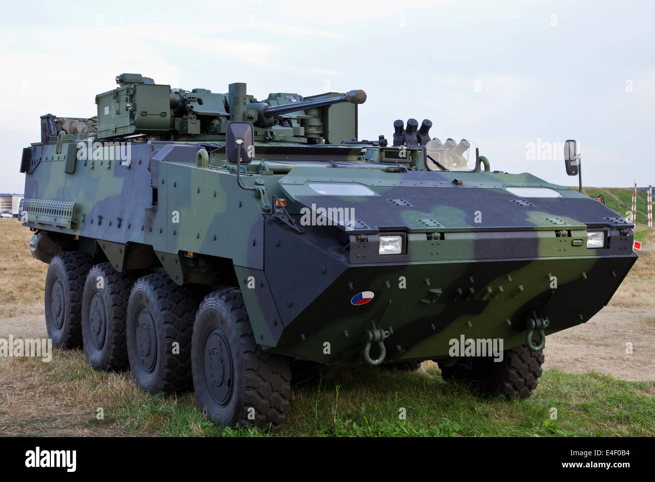 Armored vehicle of the Czech Army, Hradec Kralove, Czech Republic Stock ...