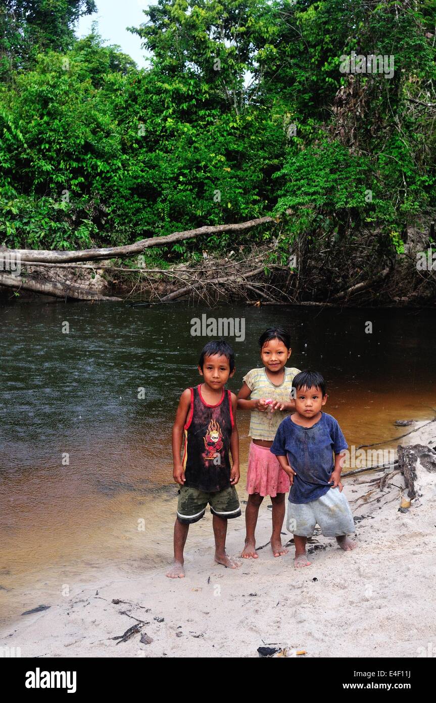 River in Industria - PANGUANA . Department of Loreto .PERU Stock Photo ...