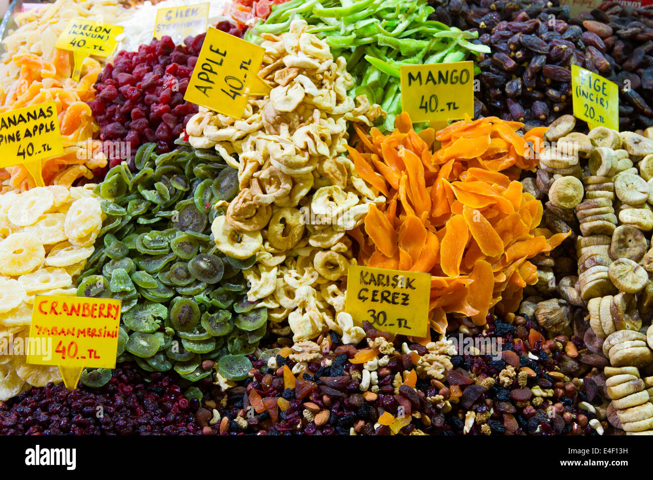 Istanbul turkey nuts dried fruits hi-res stock photography and images ...