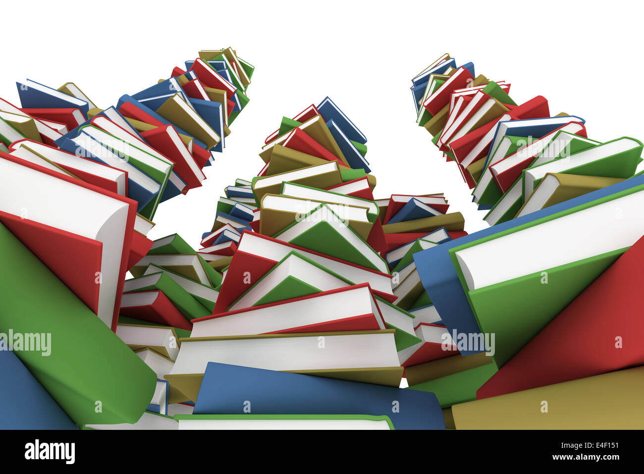 Huge stack of books Stock Photo - Alamy