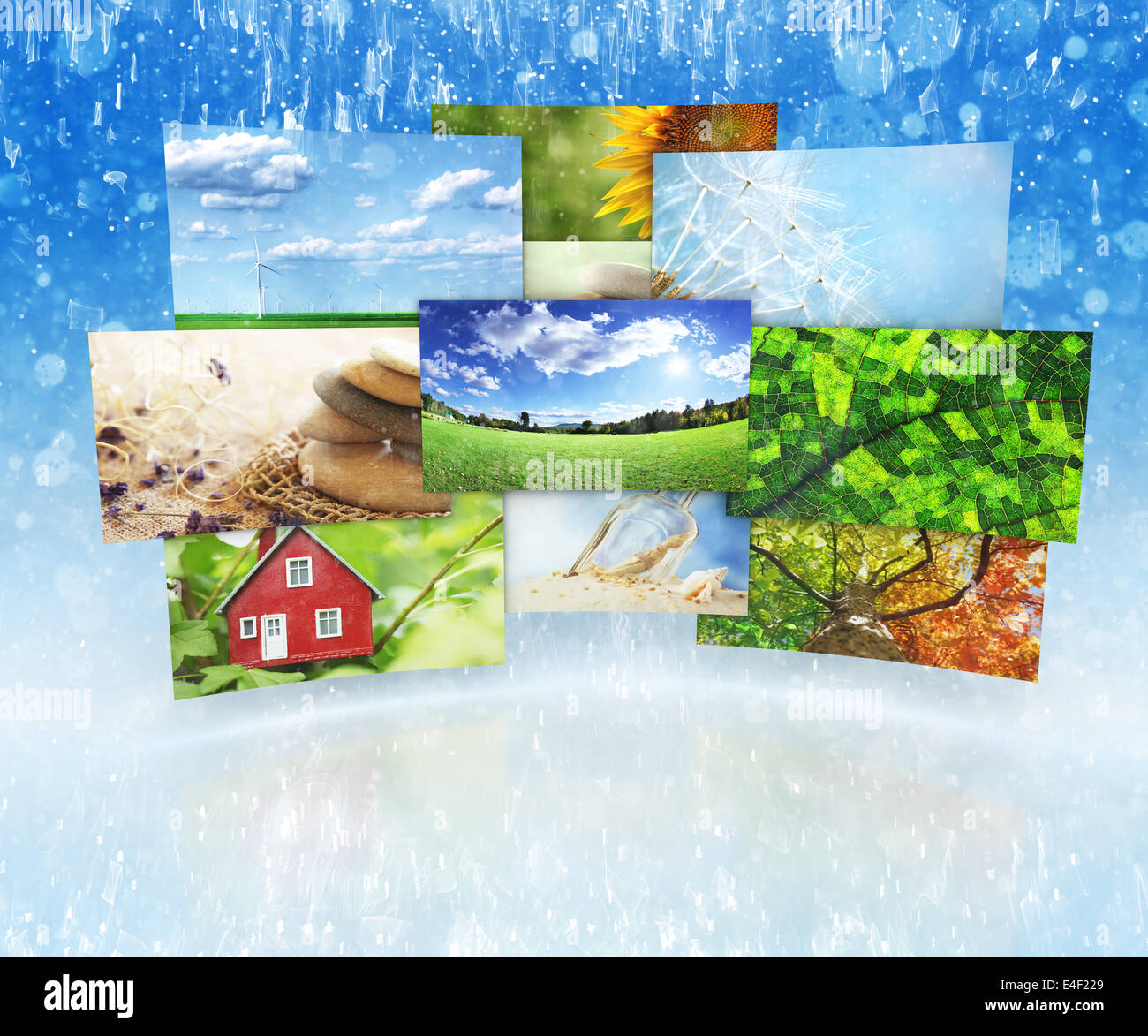 Collection of images Stock Photo - Alamy