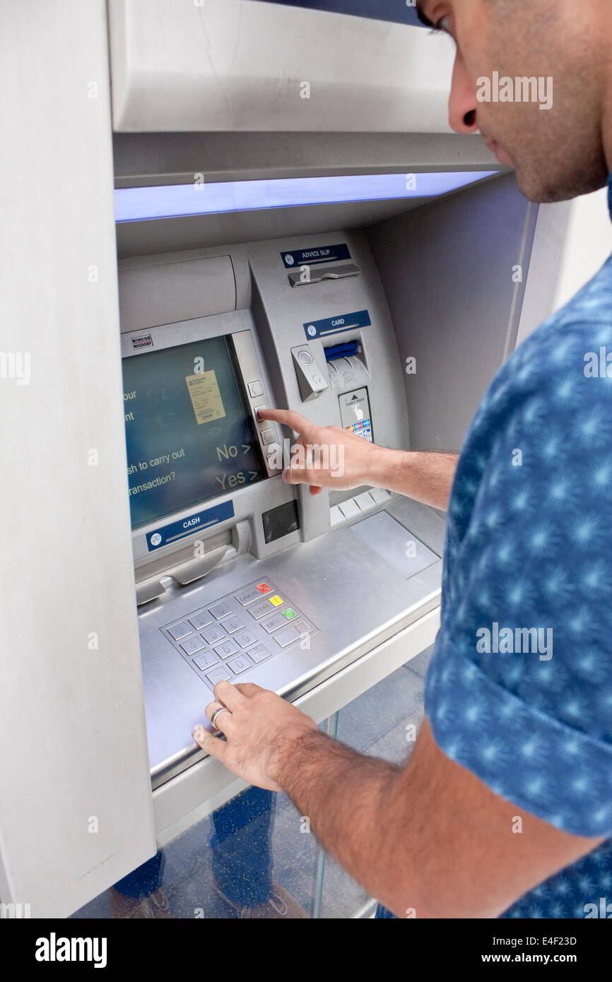 Old atm hi-res stock photography and images - Alamy