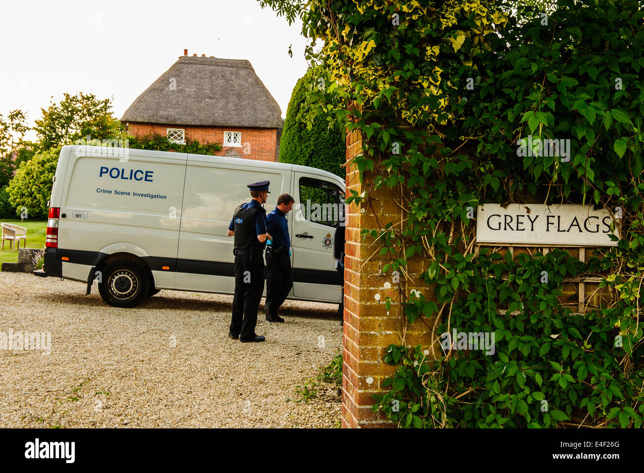 Police crime scene Stock Photo - Alamy