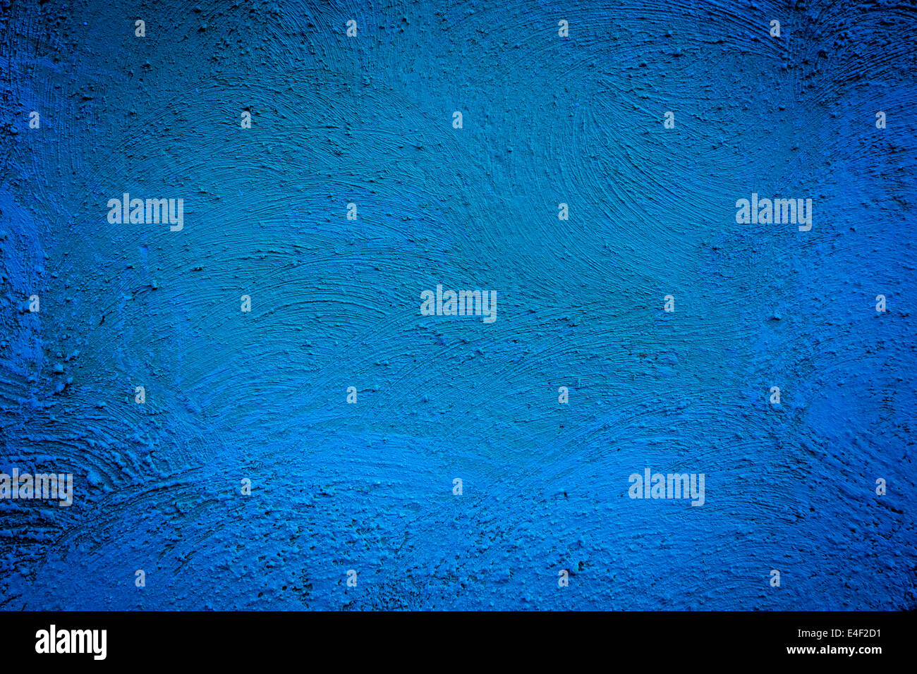 Blue background wall texture with dark edges Stock Photo - Alamy
