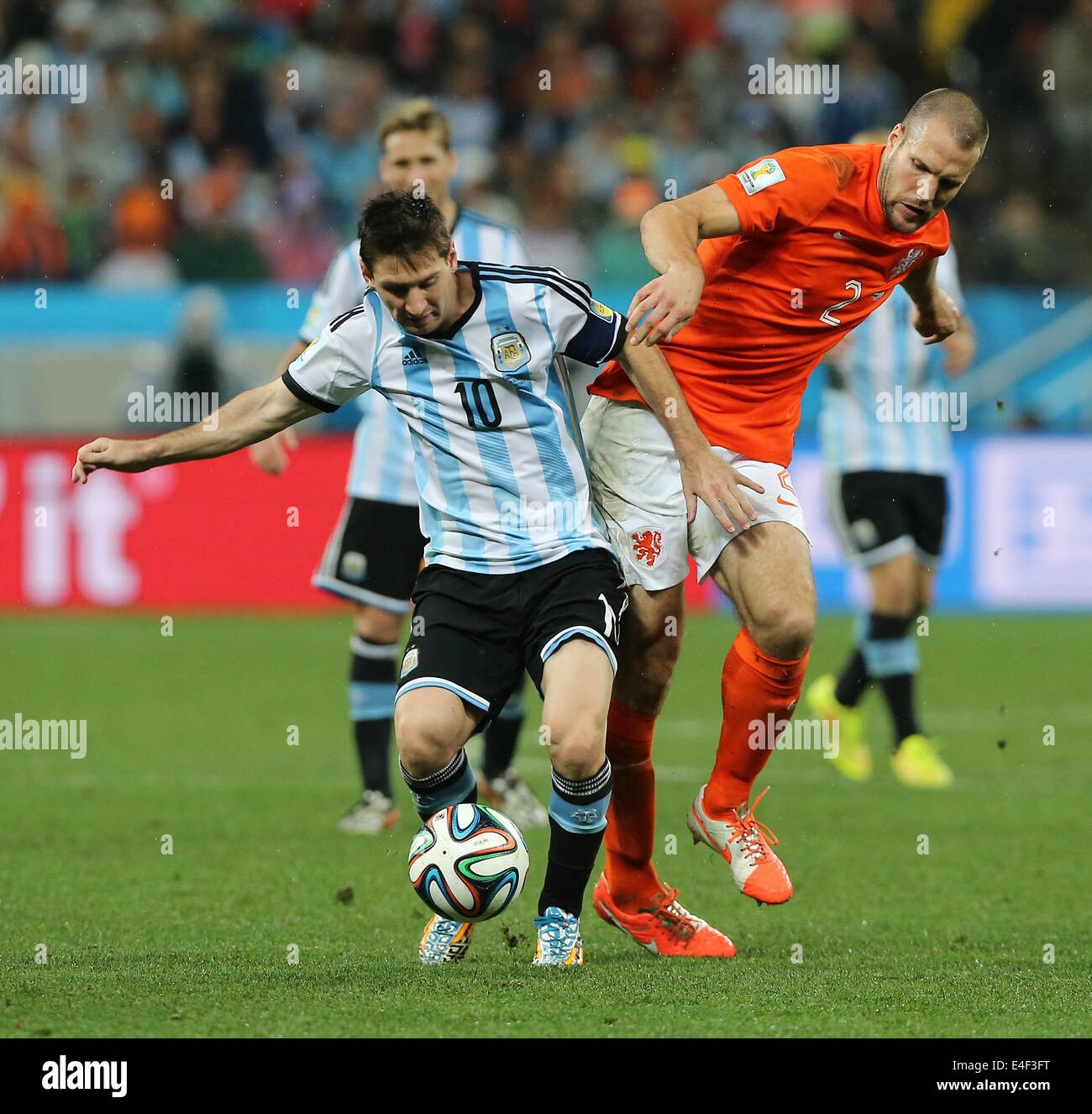 Messi netherlands world cup sao paulo hi-res stock photography and ...