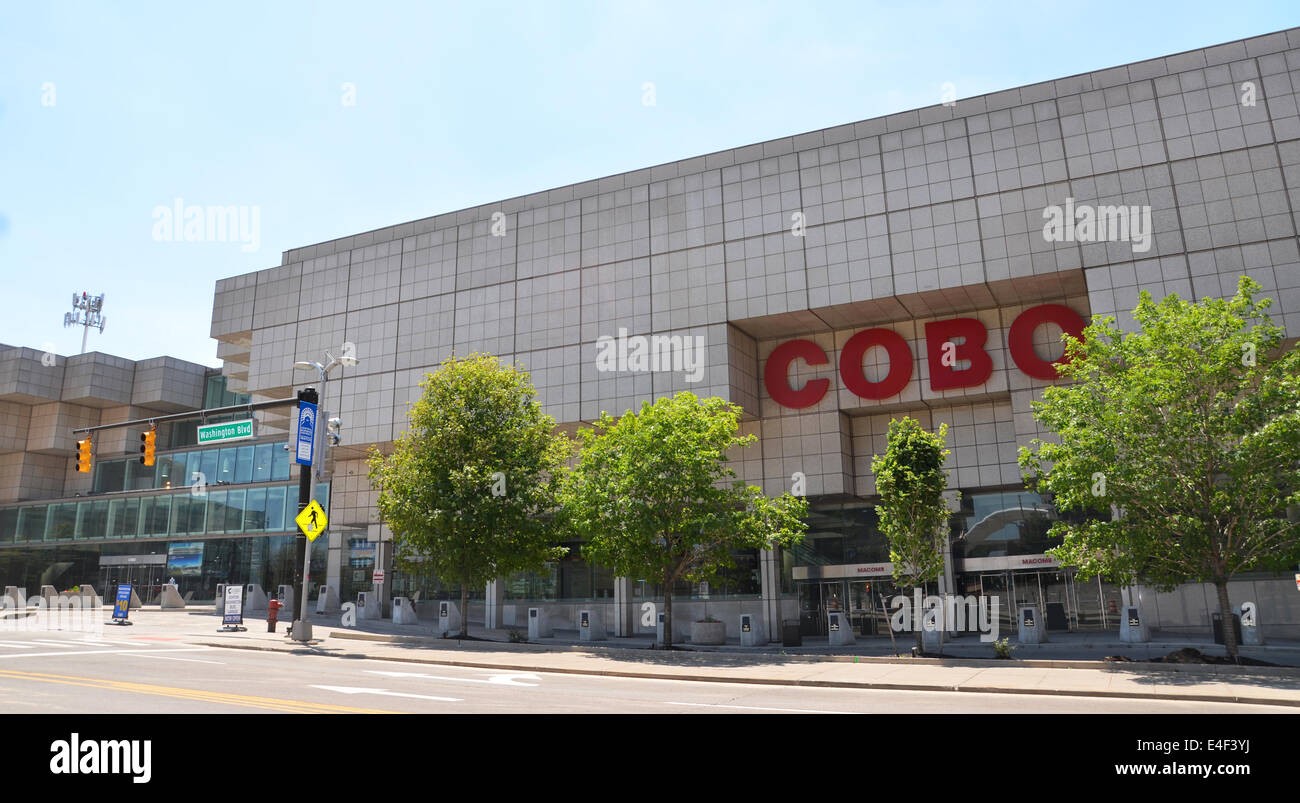 Detroit cobo hall hi-res stock photography and images - Alamy