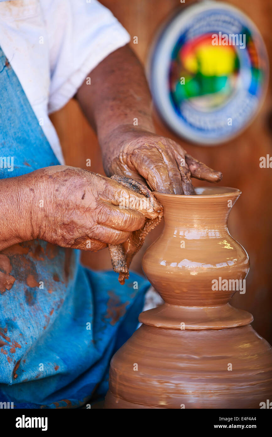 Close up pottery making hi-res stock photography and images - Alamy