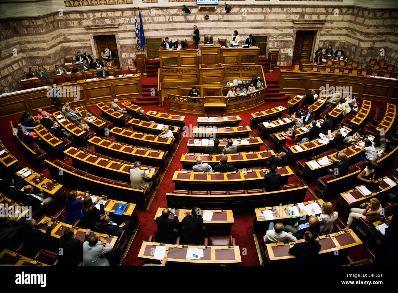 Greek Parliament votes the Draft Law of the Greek Government, that open ...