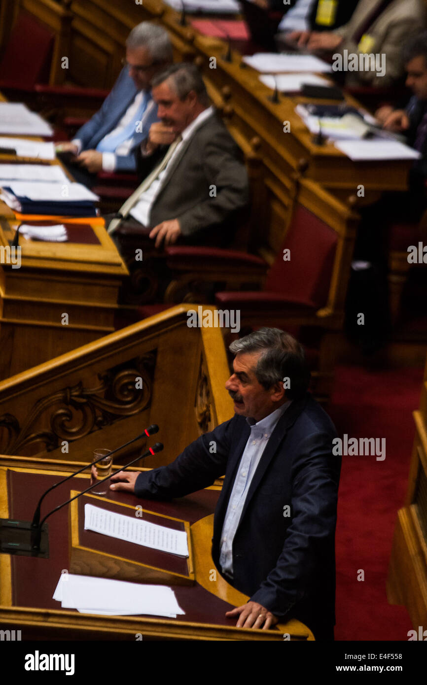 Greek Parliament votes the Draft Law of the Greek Government, that open ...