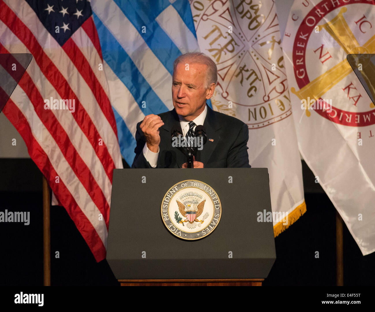 Philadelphia, Pennsylvania, USA. 9th July, 2014. Vice President of the ...