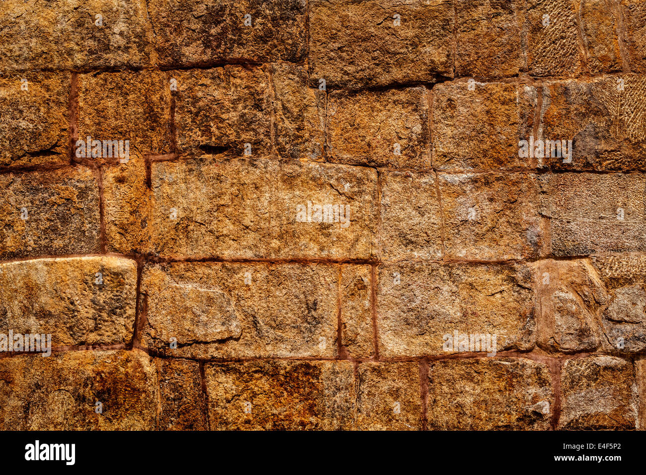 Ancient stone wall texture close up background Stock Photo - Alamy
