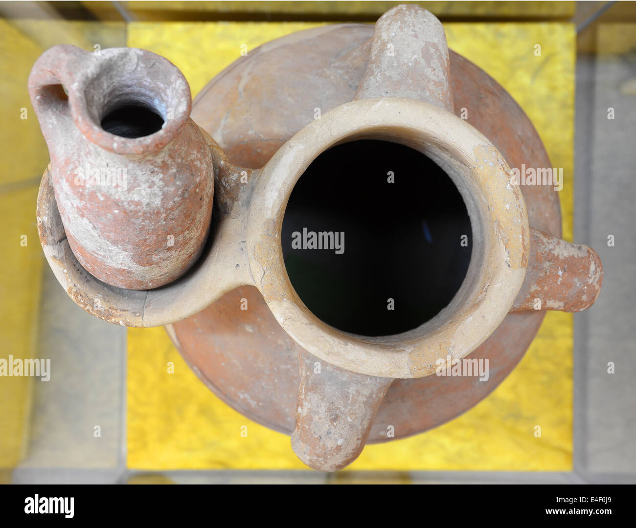 Old Jars of clay Stock Photo - Alamy
