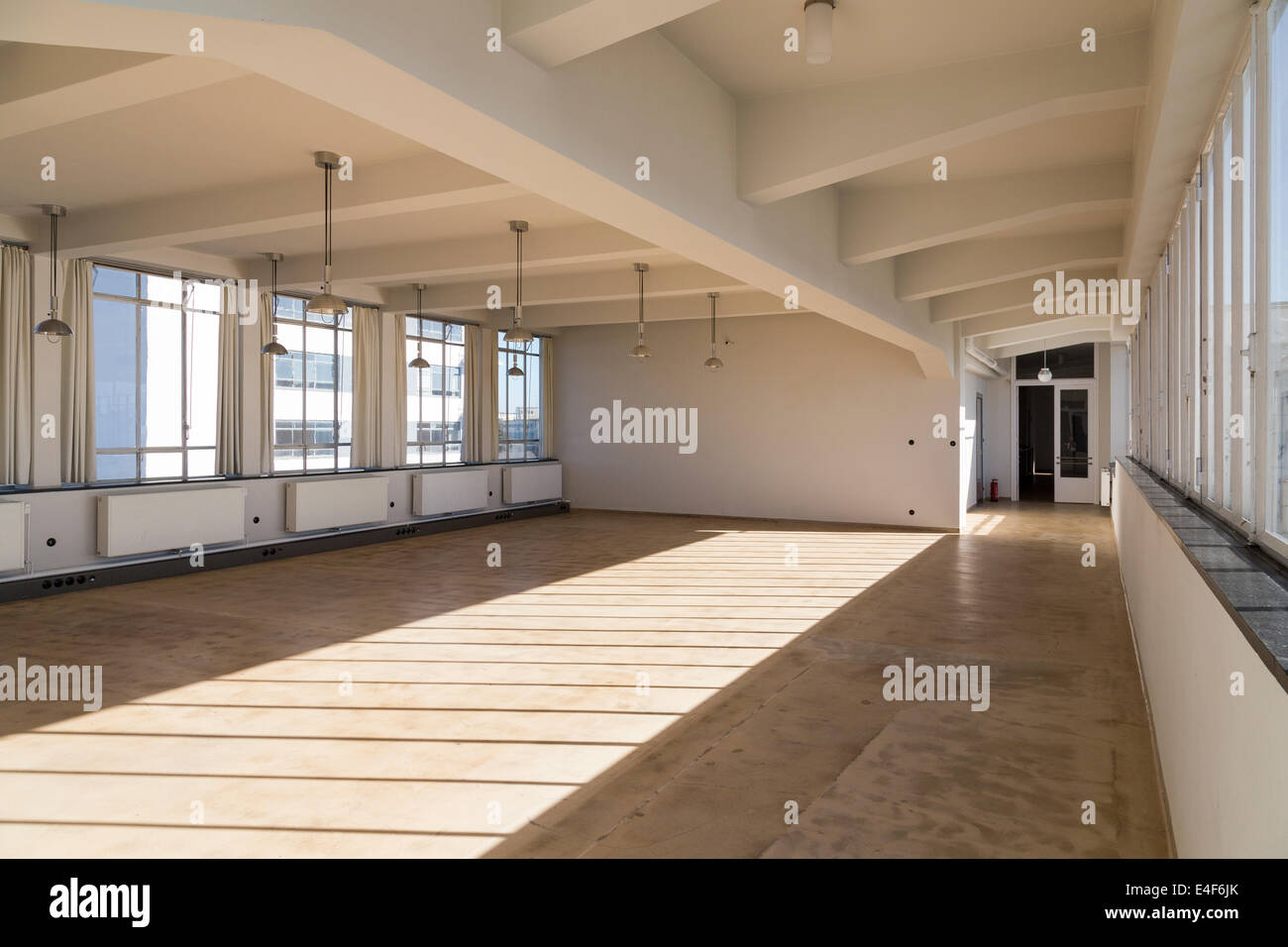 Impressions from inside the Staatliches Bauhaus, former home of the ...
